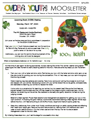 OVDBA Youth MOOSletter Spring 2024 - Irish Dexter Cattlemen